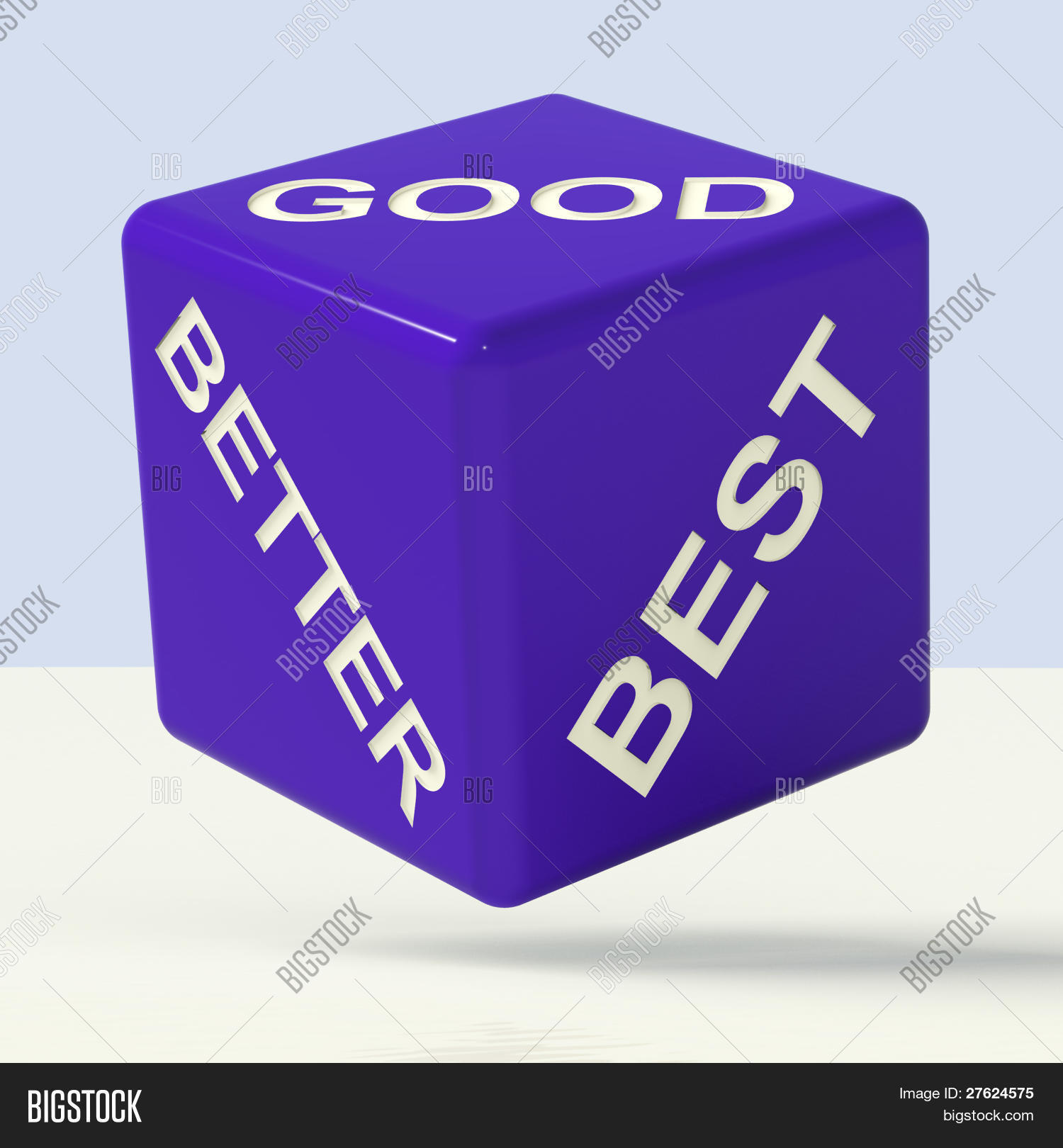 Good Better Best Dice Image & Photo (Free Trial) | Bigstock