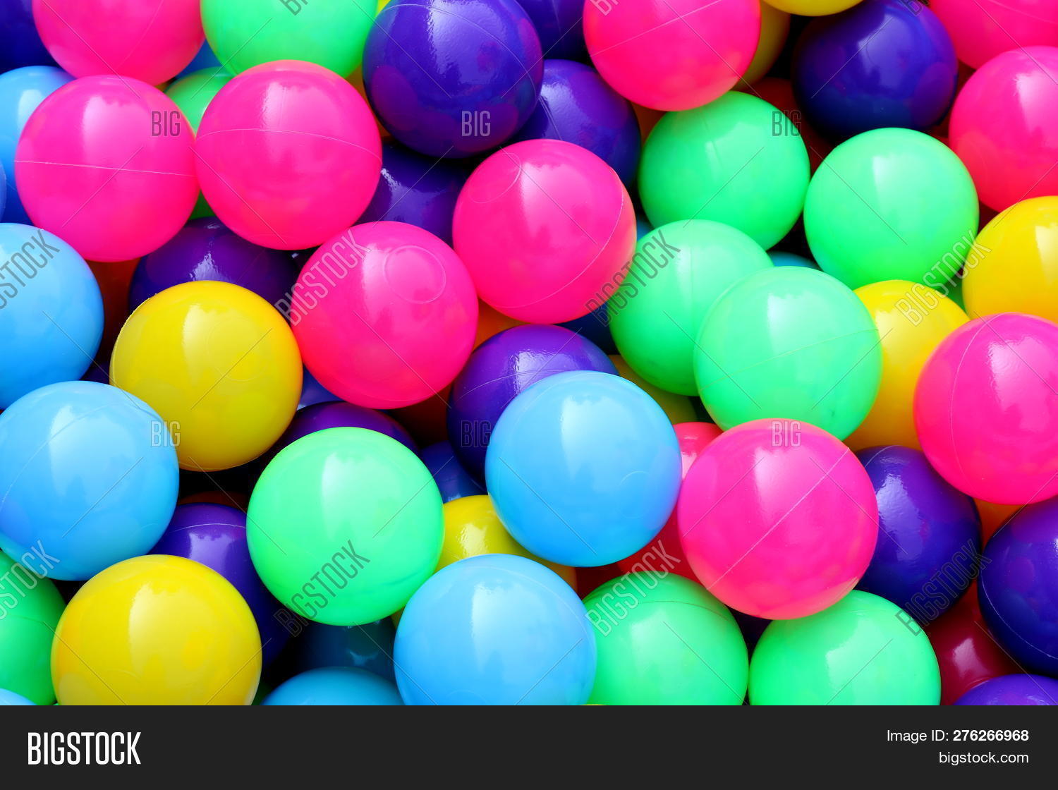 Plastic Ball Colorful Image & Photo (Free Trial) | Bigstock