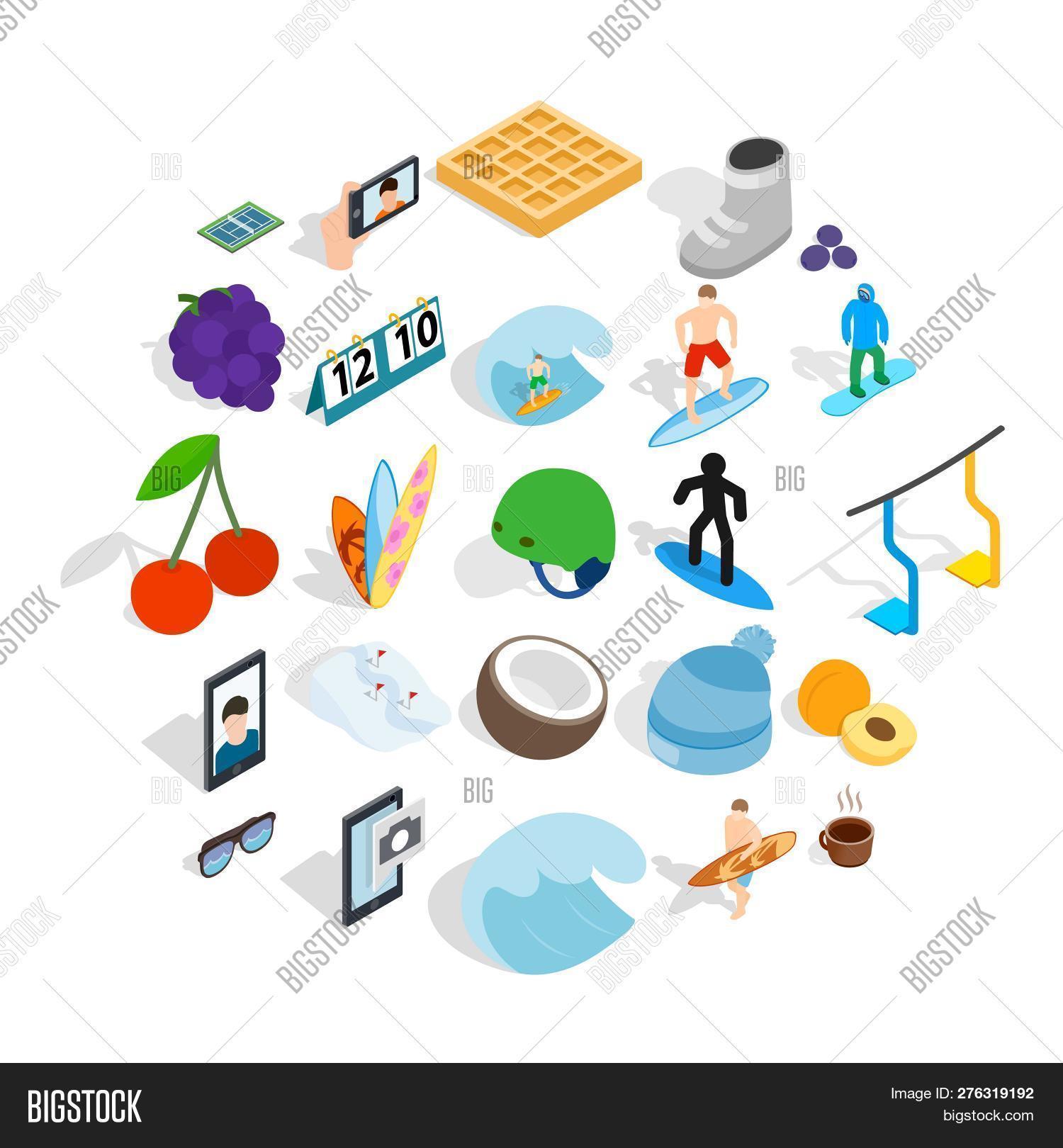 Effective Icons Set. Image & Photo (Free Trial) | Bigstock