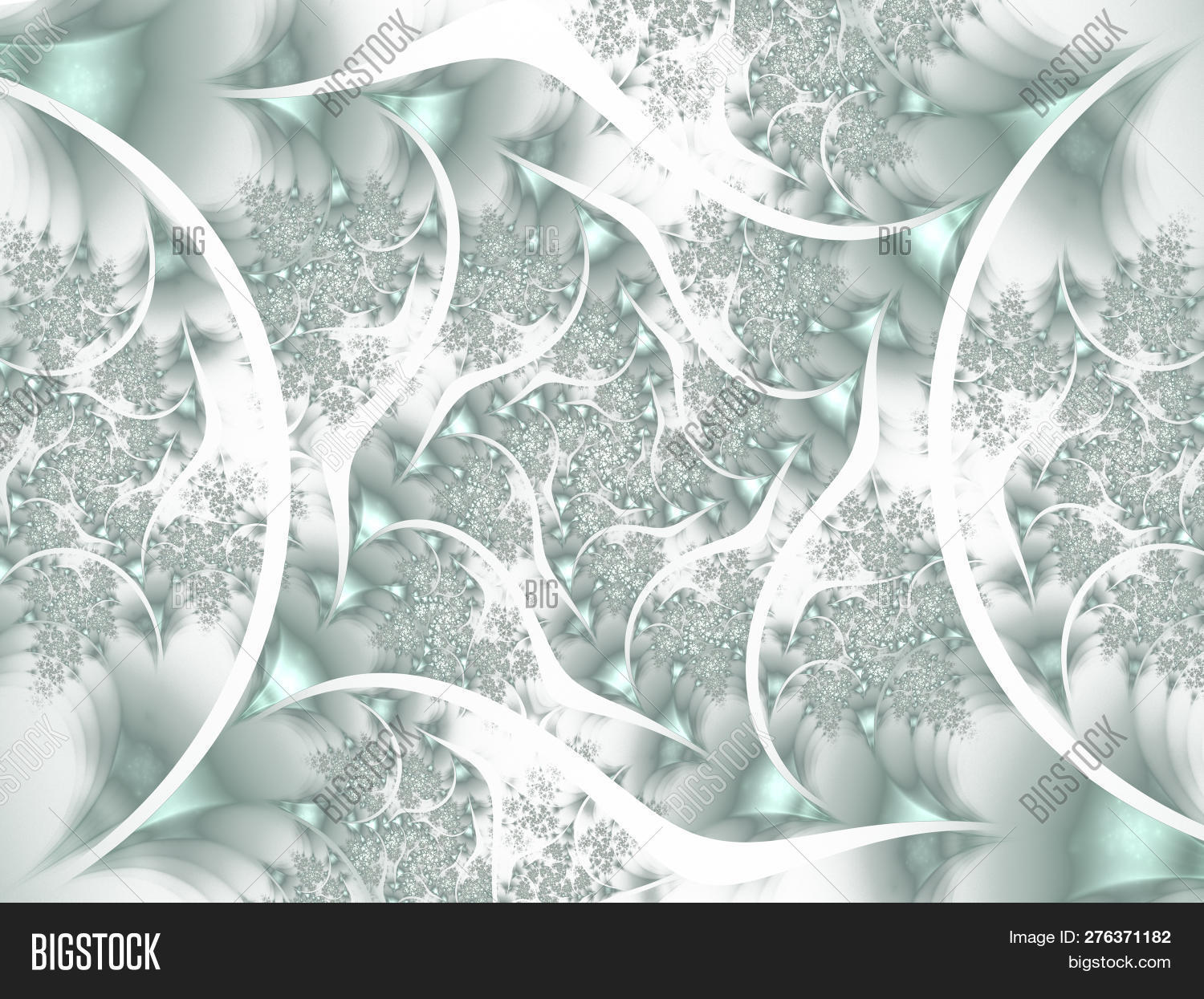 Fractal Snow Flakes. Image & Photo (Free Trial) | Bigstock