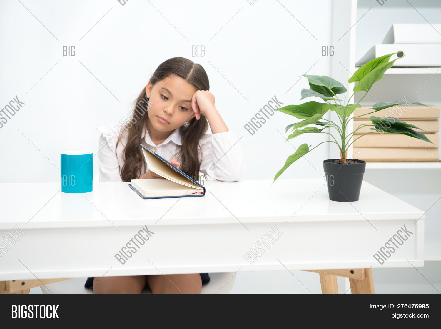 Homework Concept. Girl Image & Photo (Free Trial) | Bigstock