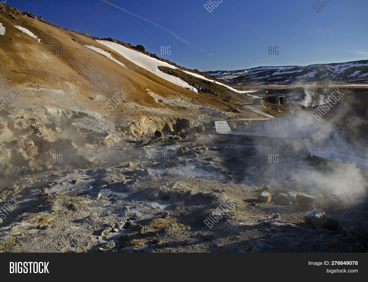 Fumarole Fields Image & Photo (Free Trial) | Bigstock