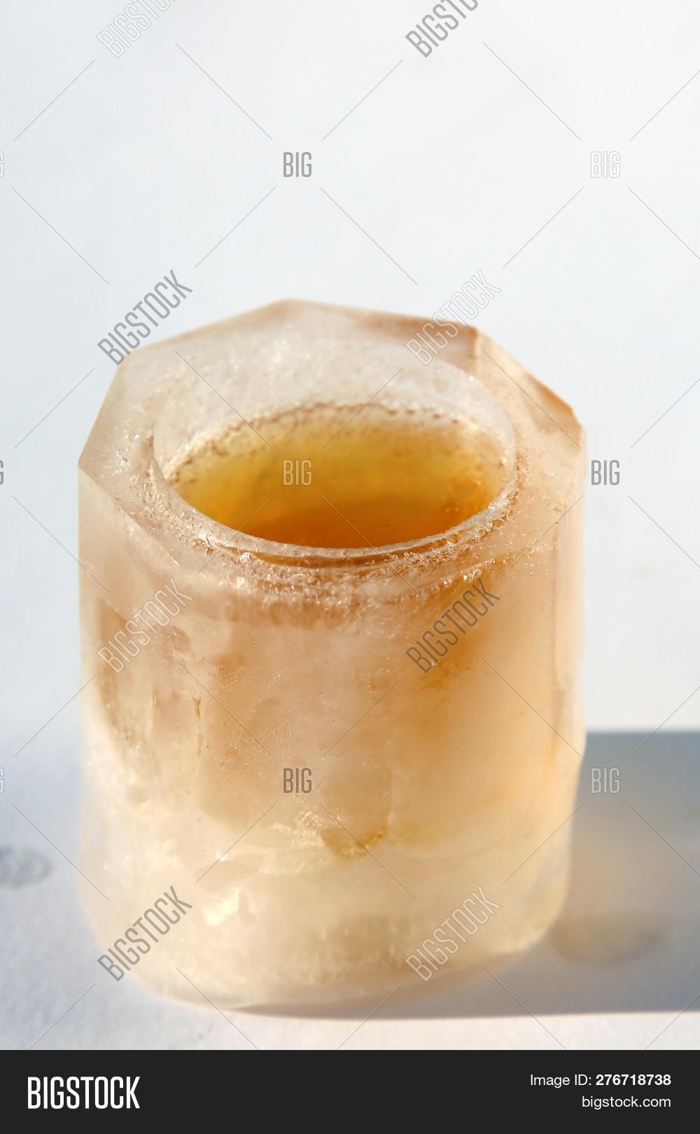 Ice Cube Shot Glass. Image & Photo (Free Trial) | Bigstock