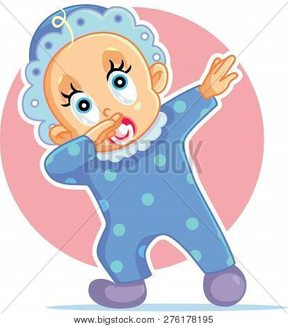 Funny Baby Boy Dab Vector & Photo (Free Trial) | Bigstock