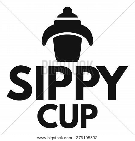 Kid Sippy Cup Logo. Image & Photo (Free Trial) | Bigstock