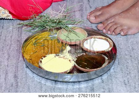 Haldi Rasam Tel Baan Image & Photo (Free Trial) | Bigstock