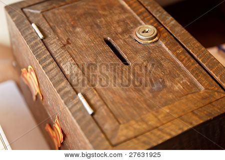 Wooden Tip Box Image & Photo (Free Trial) | Bigstock