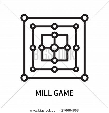 Mill Game 矢量图和照片（免费试用） | Bigstock