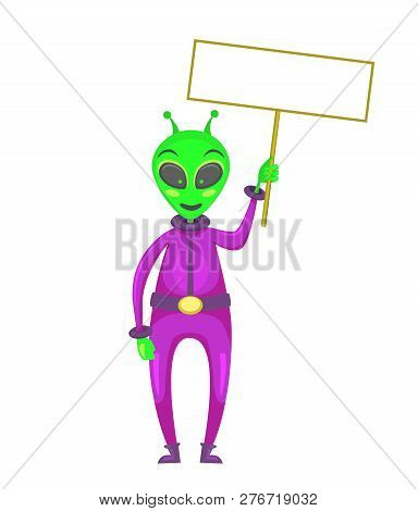 Alien Holding Blank Image & Photo (Free Trial) | Bigstock