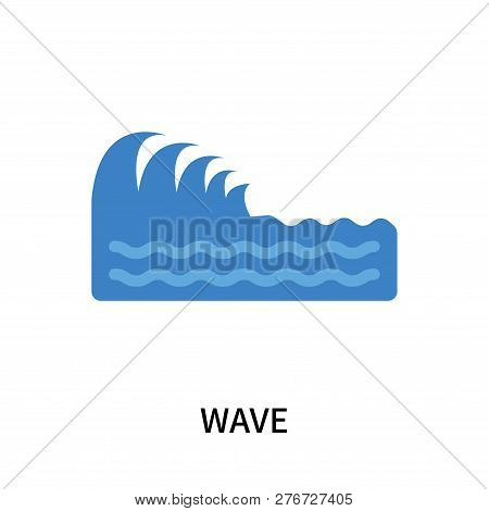 Wave Icon Isolated On Vector & Photo (Free Trial) | Bigstock
