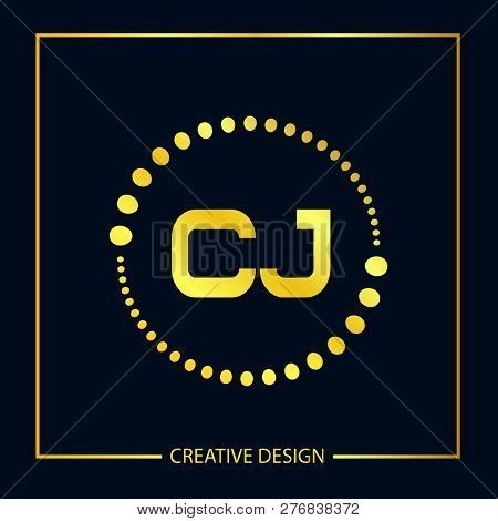 Initial Letter Cj Vector & Photo (Free Trial) | Bigstock