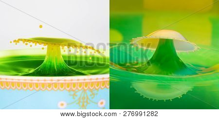 Collage Colorful Water Image & Photo (Free Trial) | Bigstock