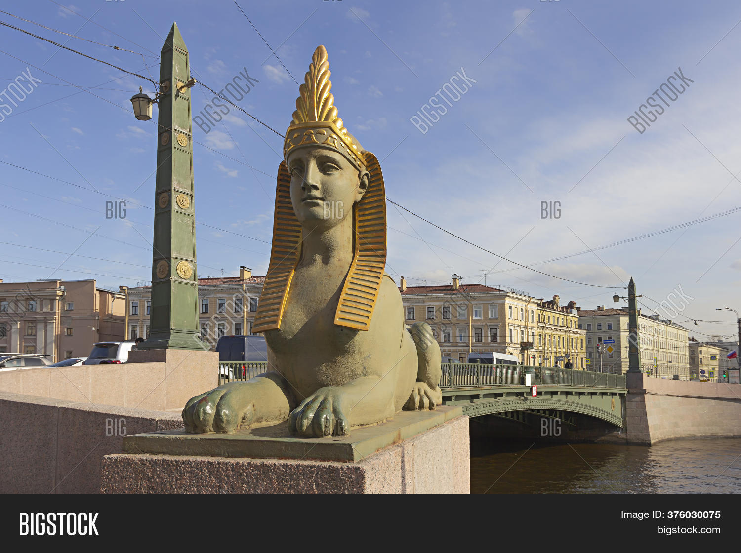 Egyptian Bridge Sphinx Image & Photo (Free Trial) | Bigstock
