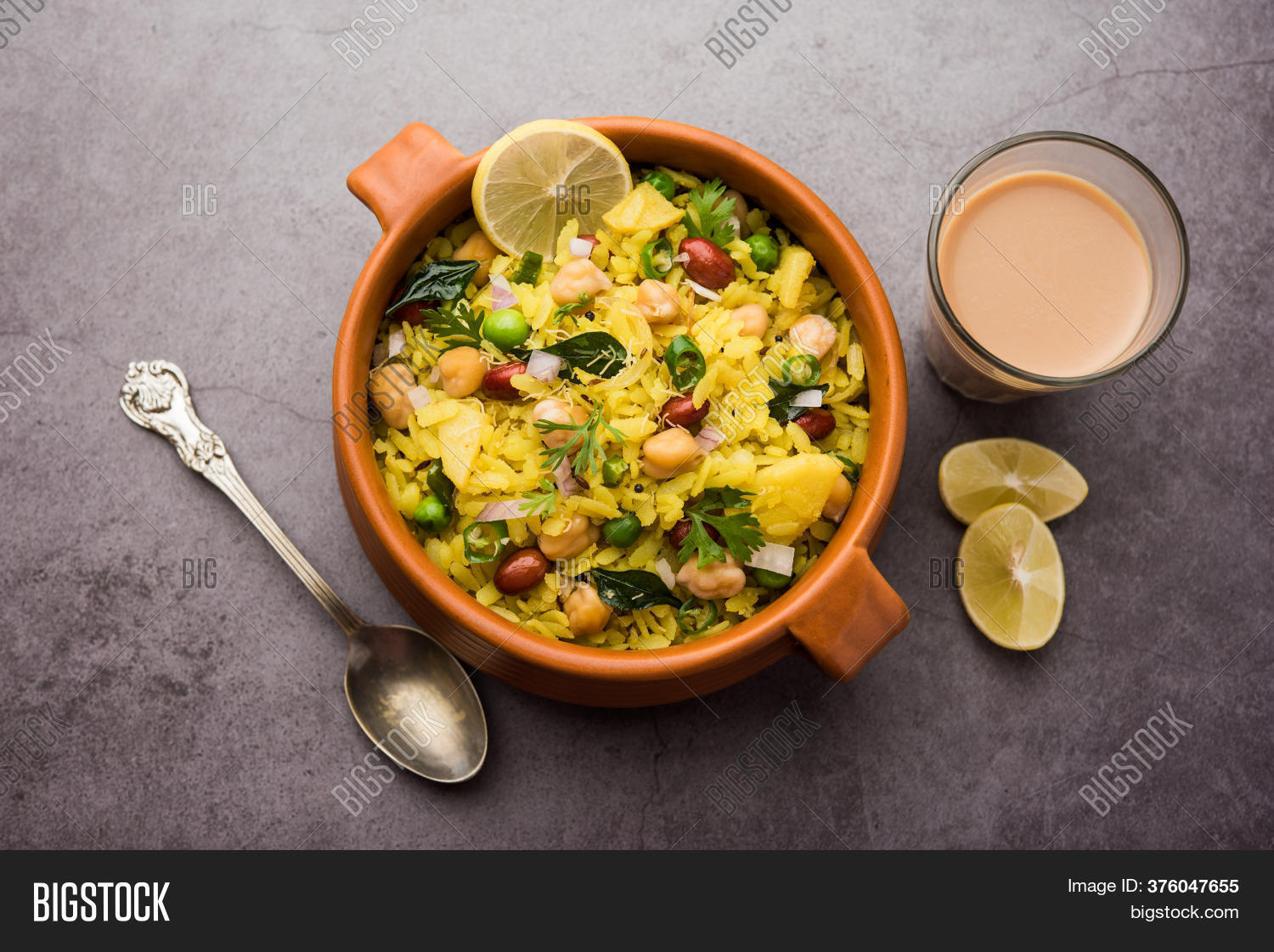 Chana Poha Chickpea Image & Photo (Free Trial) | Bigstock
