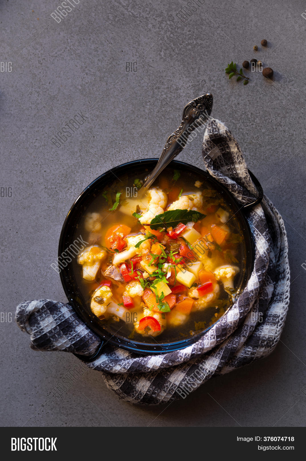 Vegetable Soup Image & Photo (Free Trial) | Bigstock
