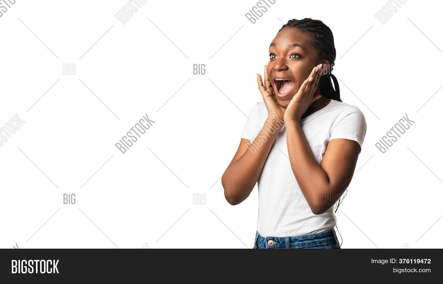 Omg. Excited Young Image & Photo (Free Trial) | Bigstock
