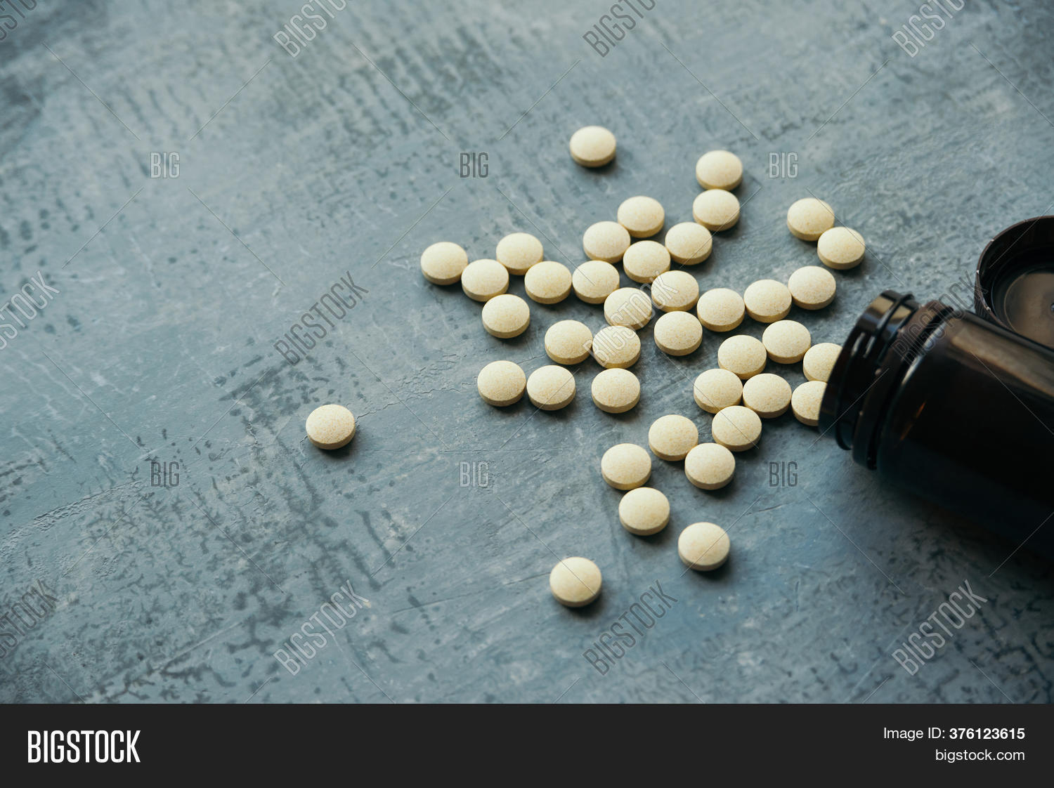 Yellow Round Tablets Image & Photo (Free Trial) | Bigstock
