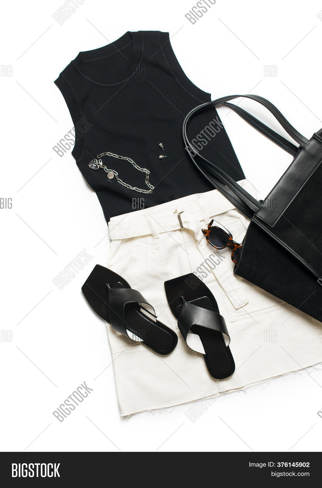 Fashion Set Flat Lay Image & Photo (Free Trial) | Bigstock