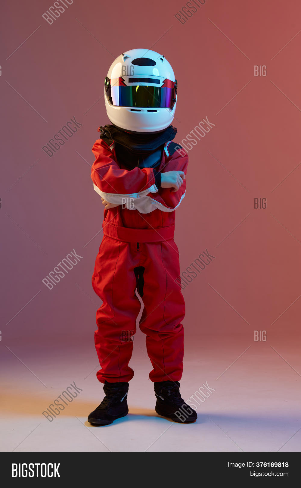 Cool Boy Child Racer Image & Photo (Free Trial) | Bigstock