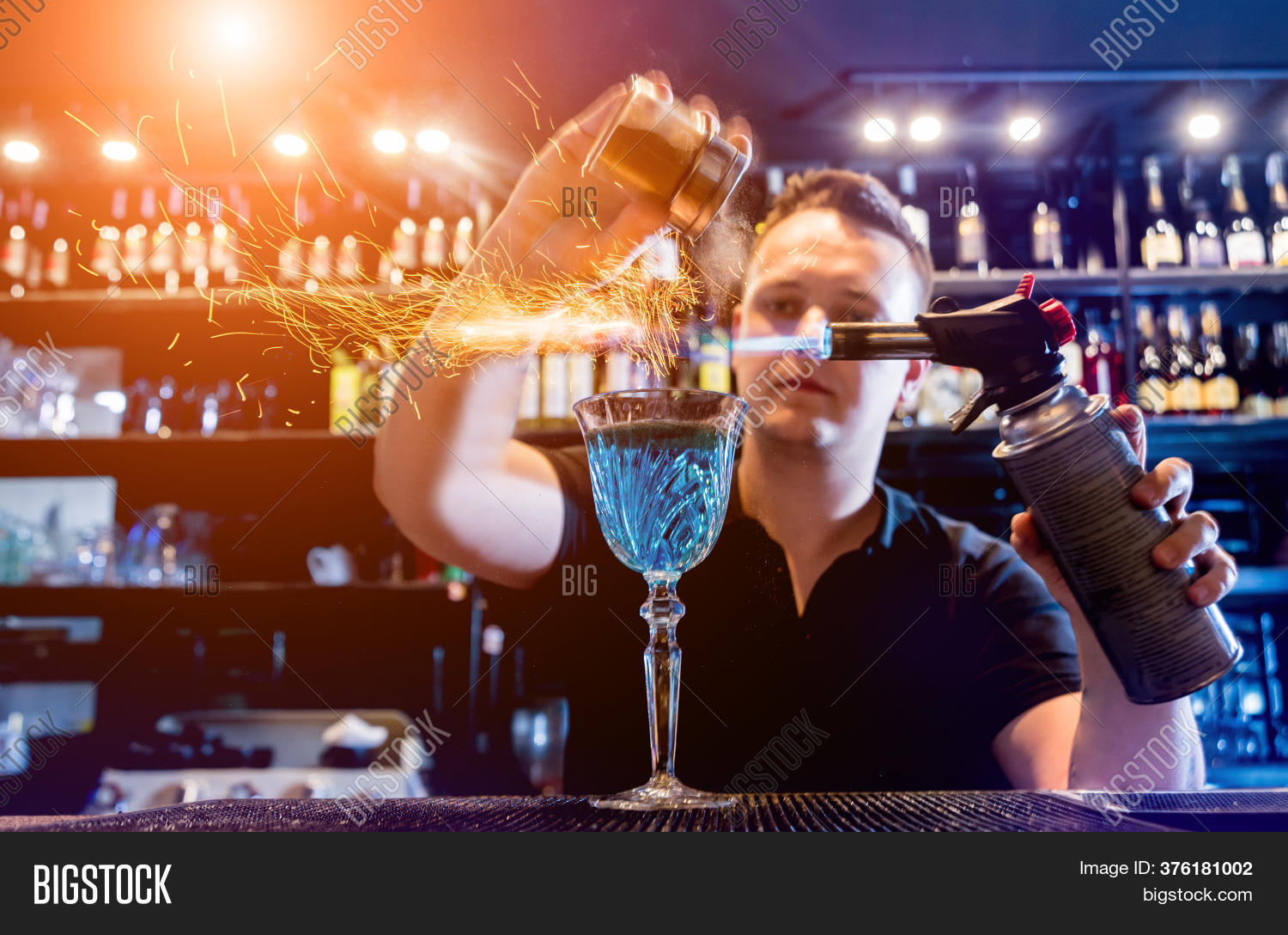 Bartender Makes Image & Photo (Free Trial) | Bigstock