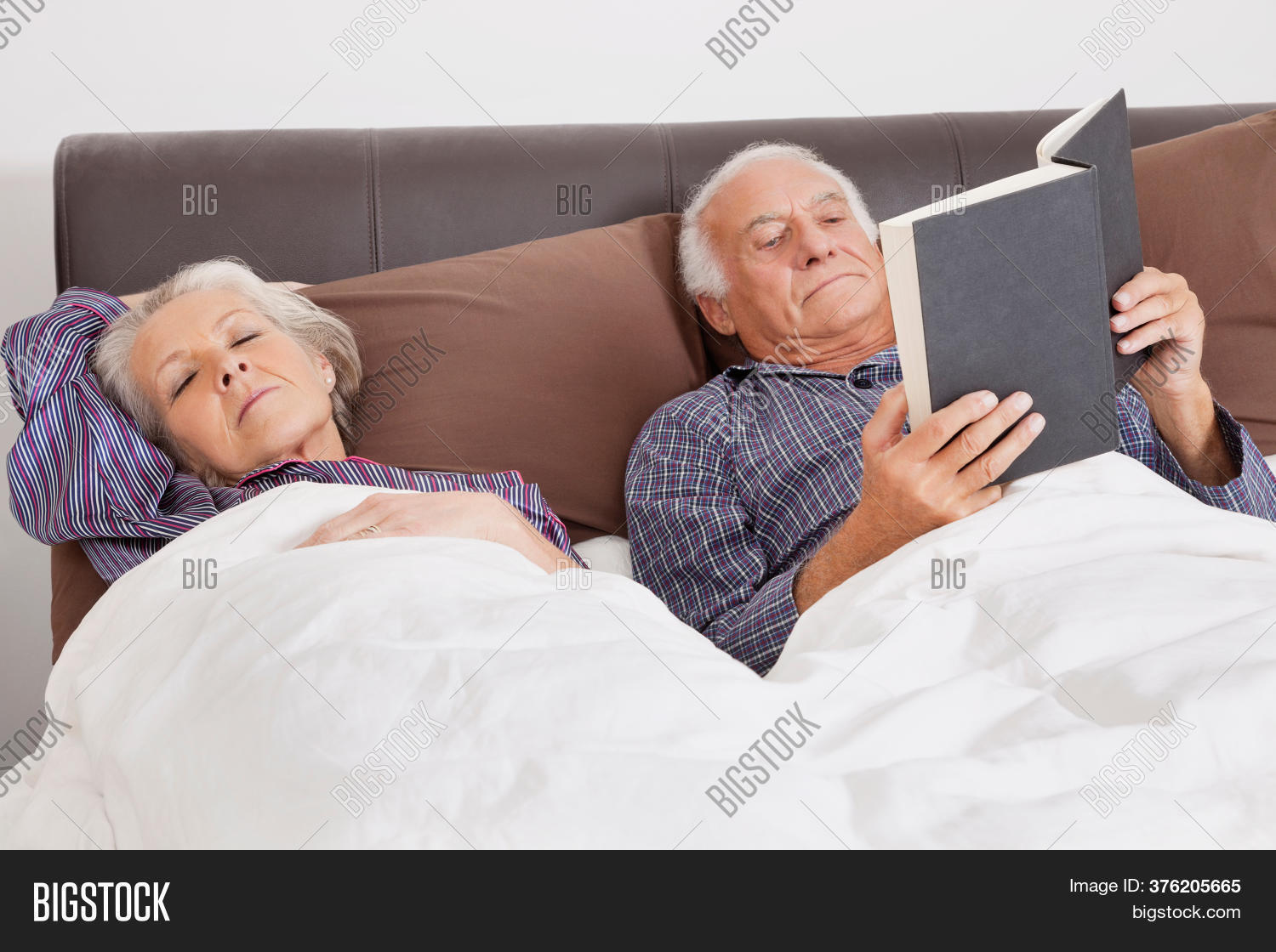 Elderly Man Reading Image And Photo Free Trial Bigstock