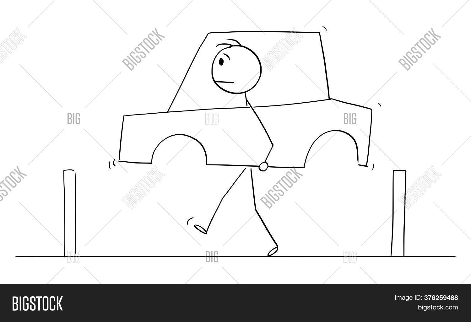 Cartoon Stick Figure Image & Photo (Free Trial) | Bigstock