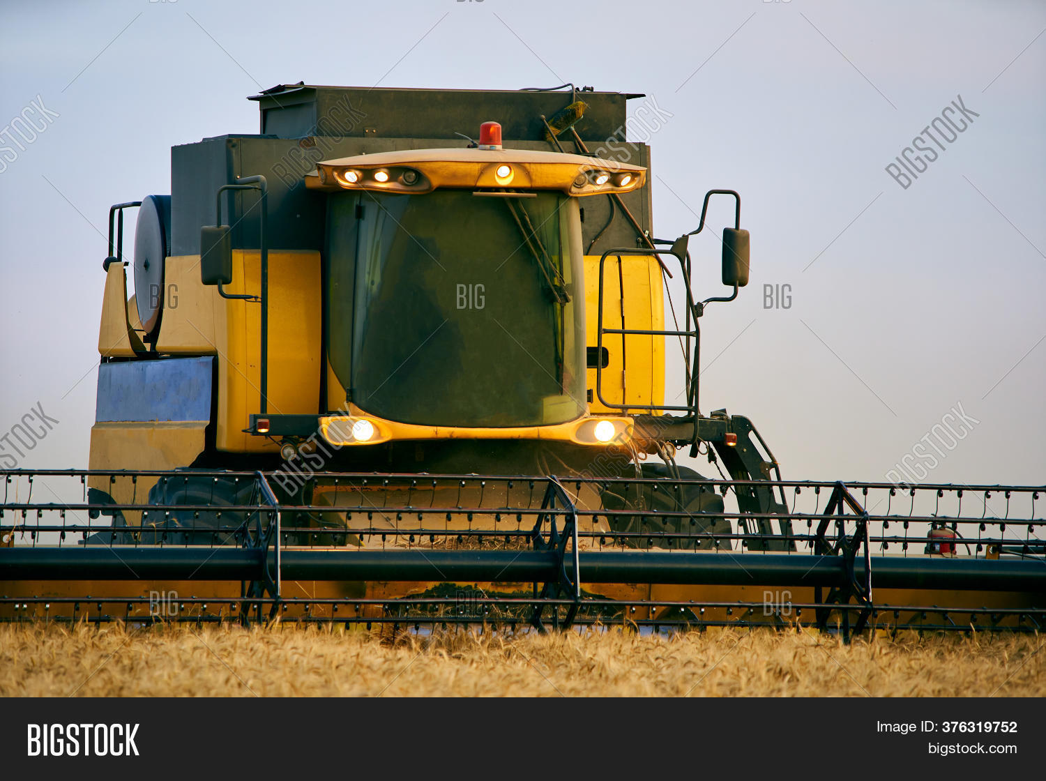 Combine Harvesters Image & Photo (Free Trial) | Bigstock