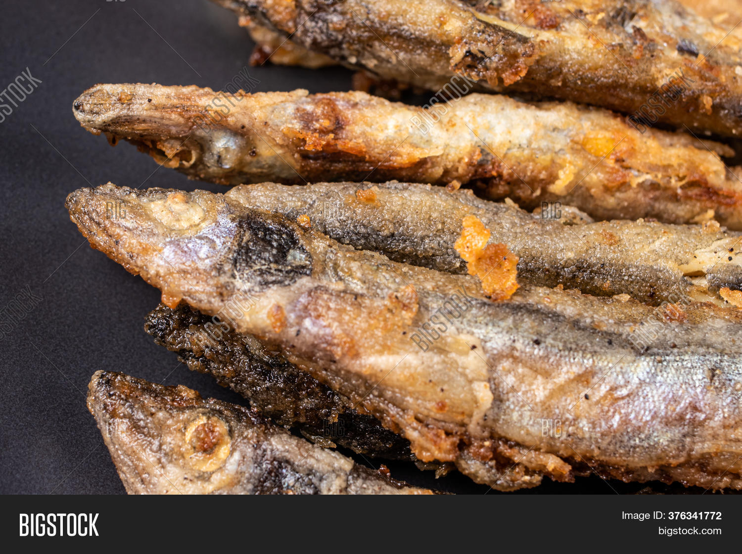 Fried Capelin Fish. Image & Photo (Free Trial) | Bigstock