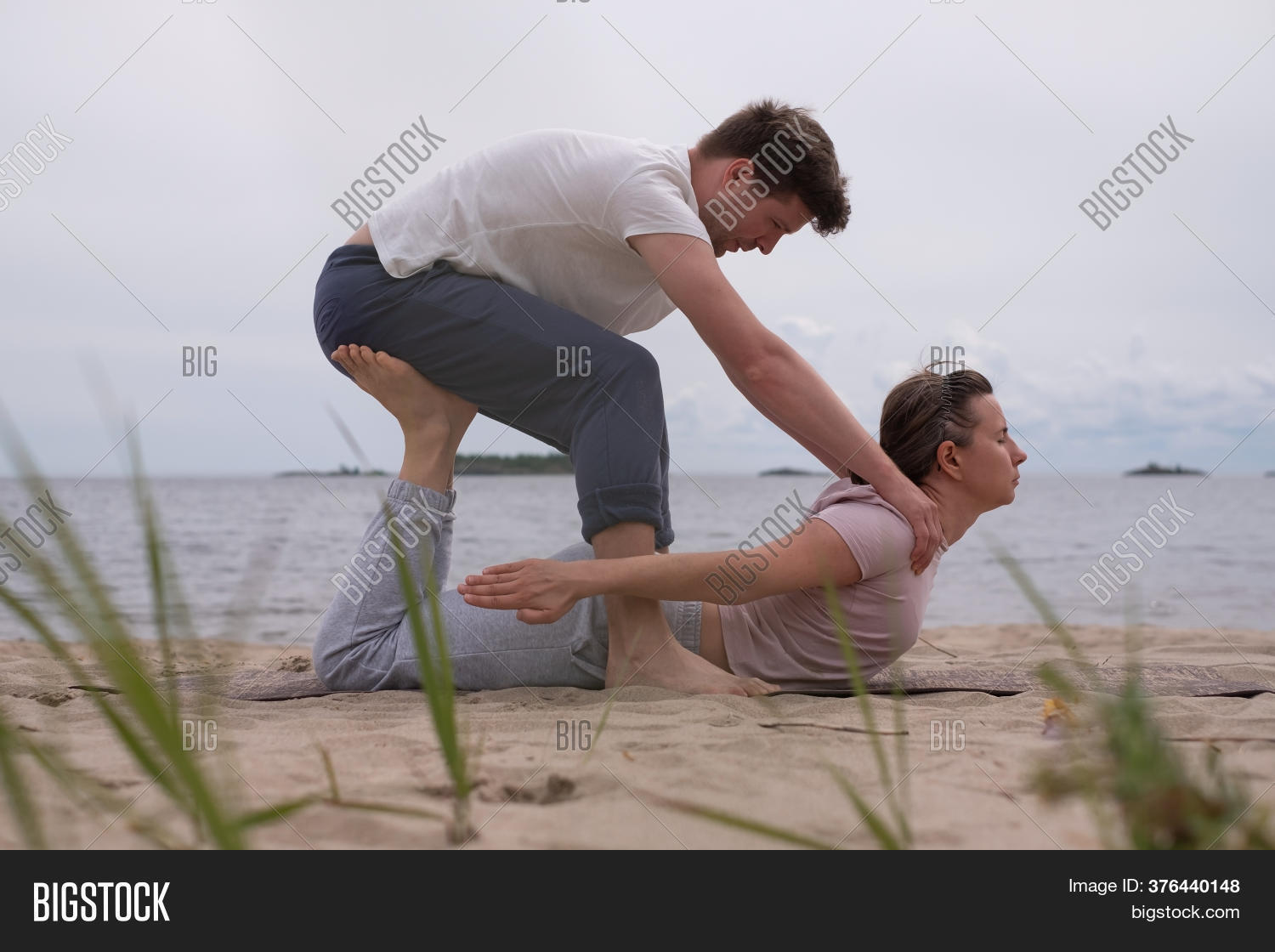 Man Helping Woman Do Image & Photo (Free Trial) | Bigstock