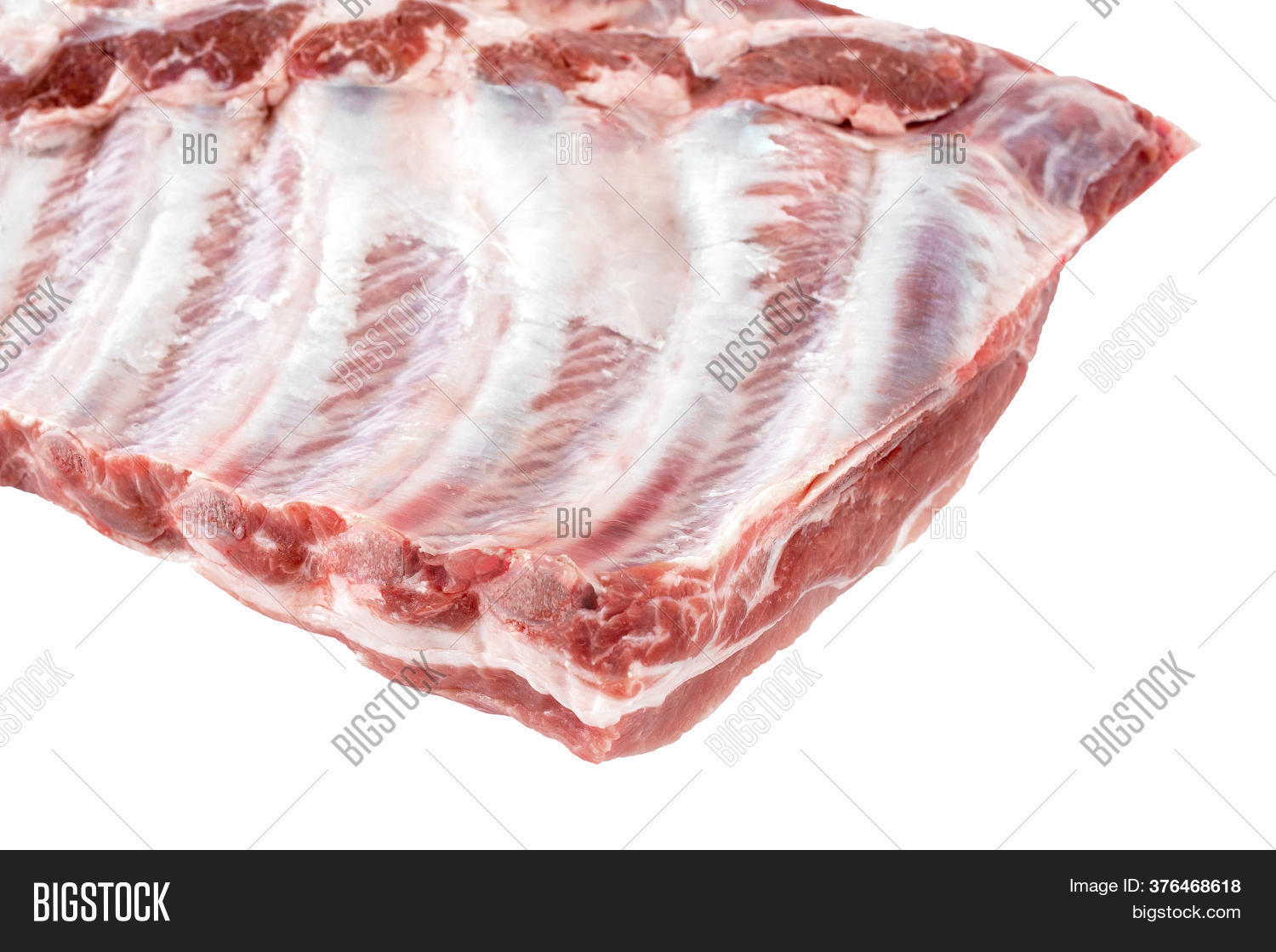 Whole Raw Pork Ribs Image & Photo (Free Trial) | Bigstock