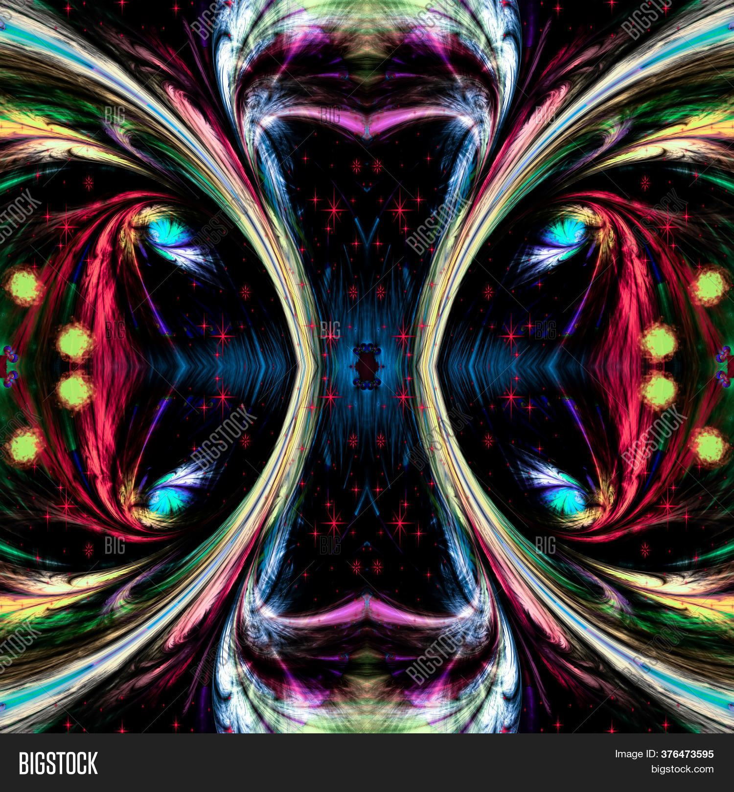 Boho Chic Fractal Image & Photo (Free Trial) | Bigstock