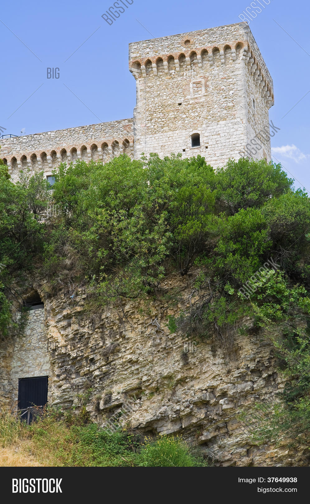 Albornoz Fortress. Image & Photo (Free Trial) | Bigstock