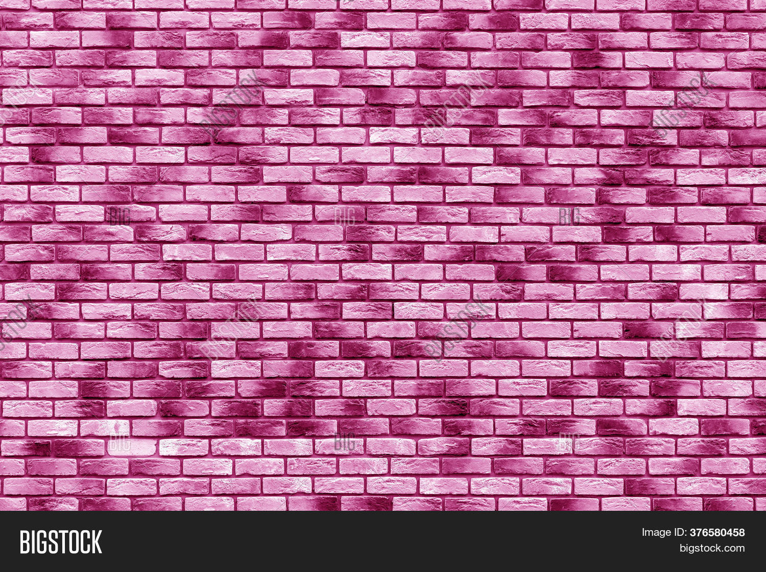 Pink Brick Wall. Loft Image & Photo (Free Trial) | Bigstock