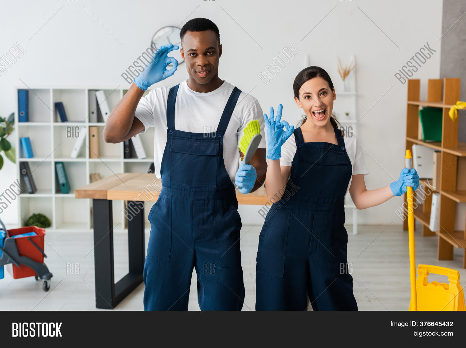 Multicultural Cleaners Image & Photo (Free Trial) | Bigstock