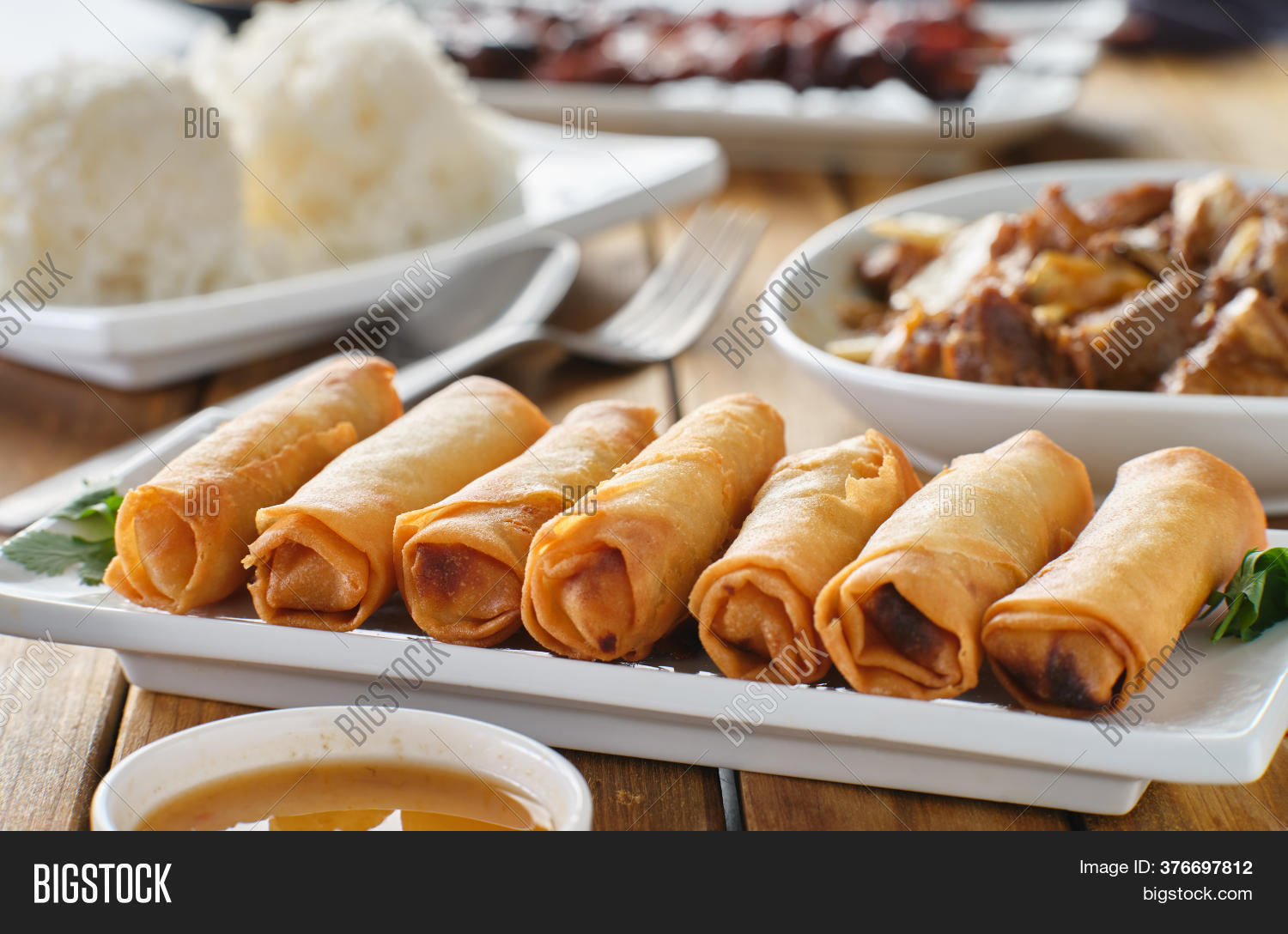 Filipino Fried Lumpia Image & Photo (Free Trial) | Bigstock