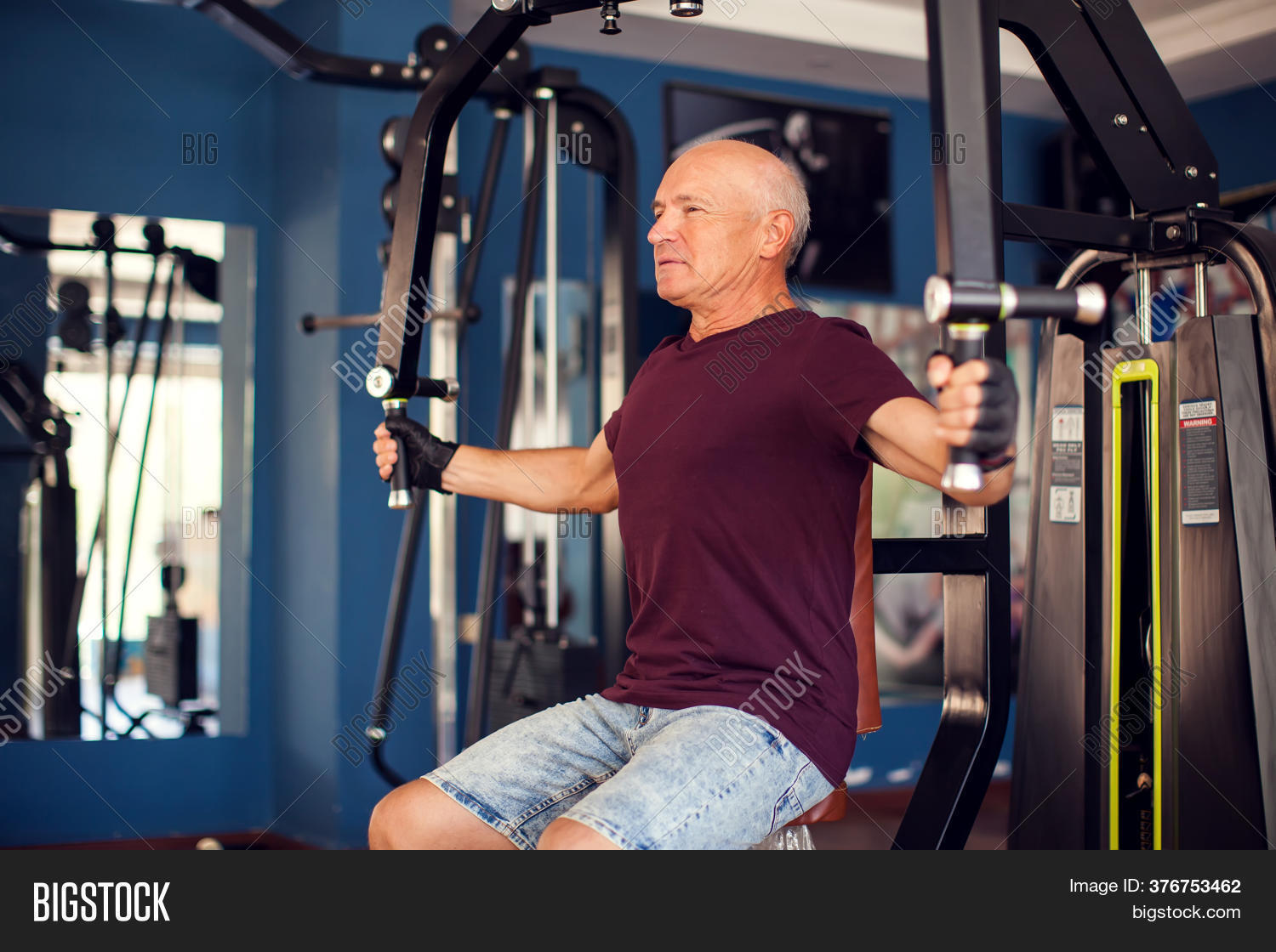 Portrait Bald Senior Image & Photo (Free Trial) | Bigstock