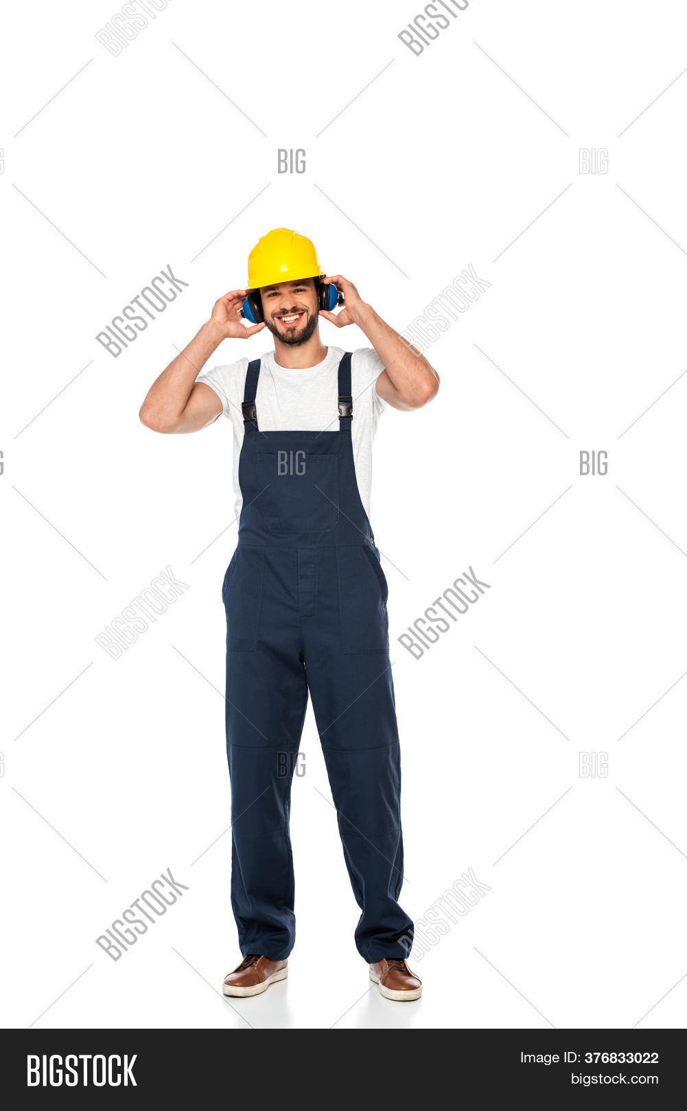 Smiling Workman Image & Photo (Free Trial) | Bigstock