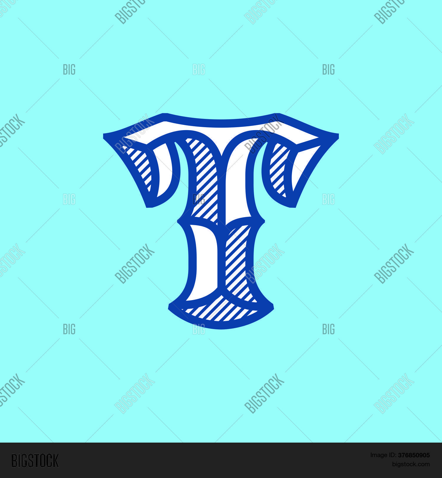 Decorative Vintage T Vector & Photo (Free Trial) | Bigstock