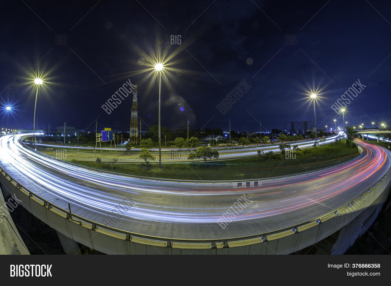 Long-exposure Roads Image & Photo (Free Trial) | Bigstock