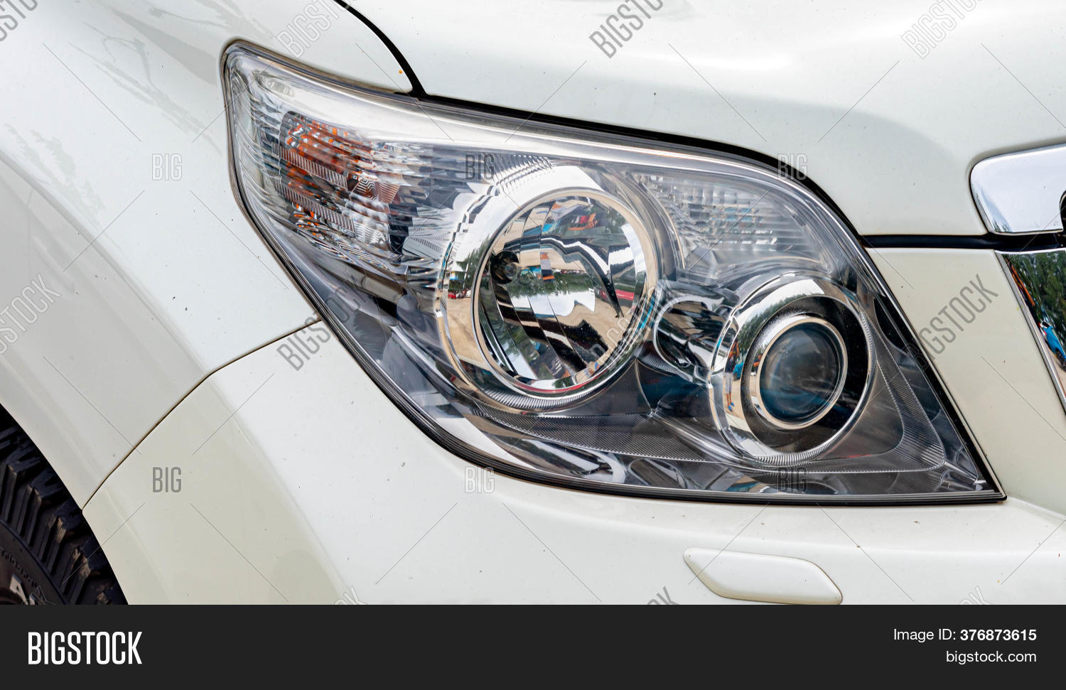 Car Headlight, Image & Photo (Free Trial) | Bigstock