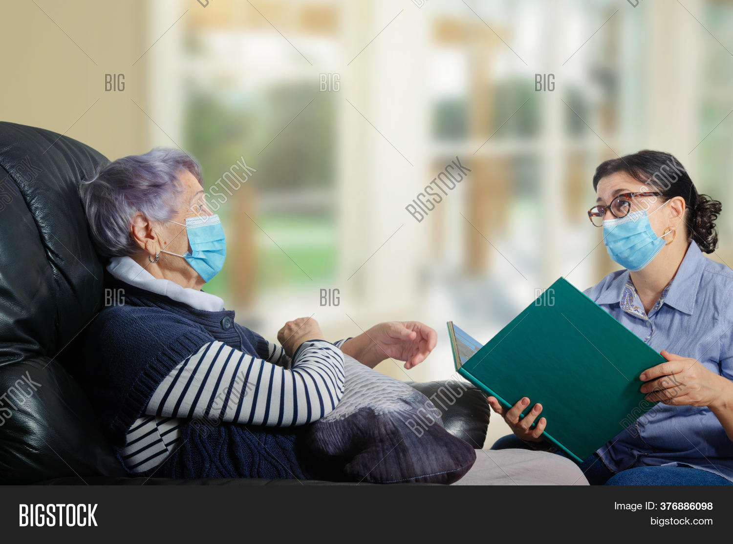 Companion Caregiver Image & Photo (Free Trial) | Bigstock