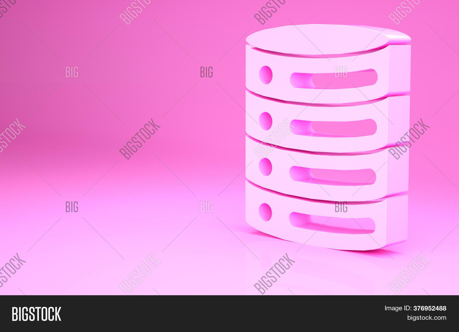 Pink Server, Data, Web Image & Photo (Free Trial) | Bigstock