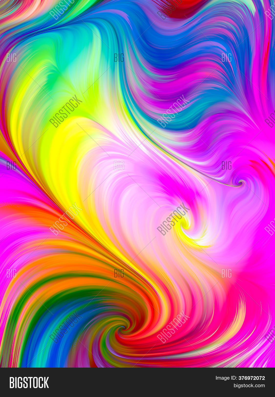 Moving Paint. Visual Image & Photo (Free Trial) | Bigstock