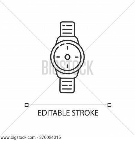 Wrist Watch Linear Vector & Photo (Free Trial) | Bigstock