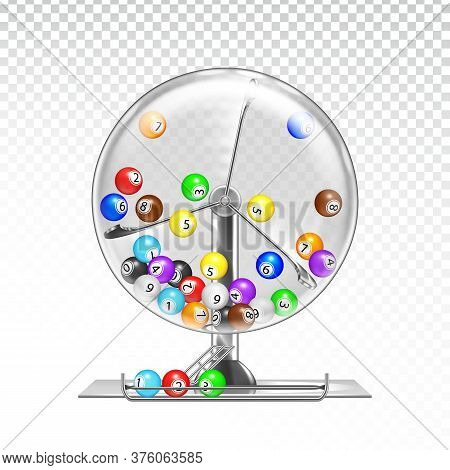 Lottery Machine Lotto Vector & Photo (Free Trial) | Bigstock