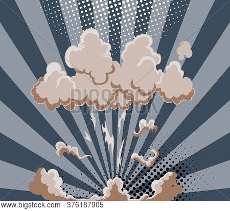 Cartoon Explosion Vector & Photo (Free Trial) | Bigstock