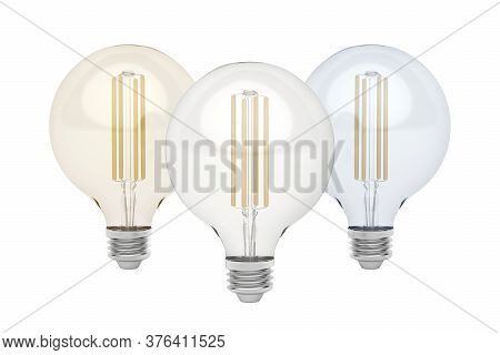 Three Led Light Bulbs Image & Photo (Free Trial) | Bigstock