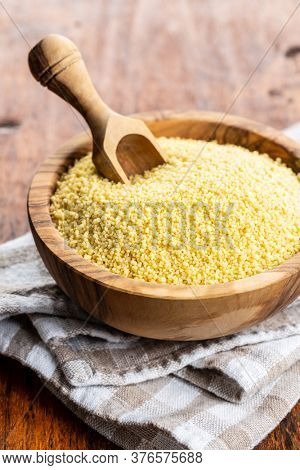 Dry Yellow Couscous Image & Photo (Free Trial) | Bigstock