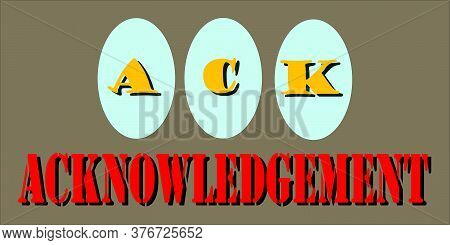 Acknowledgment Vector & Photo (Free Trial) | Bigstock