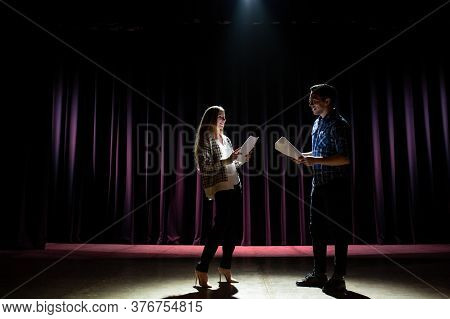 Two Young Actors Image & Photo (Free Trial) | Bigstock
